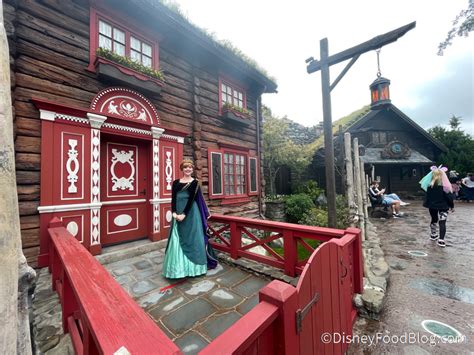 Whats New At Epcot Construction Queen Anna And Remy Details In