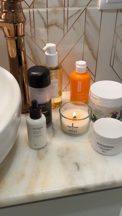 Night Time Skincare Routine საღამოს კანის მოვლის რუტინა Nighttimeskincareroutine კანისმოვლა