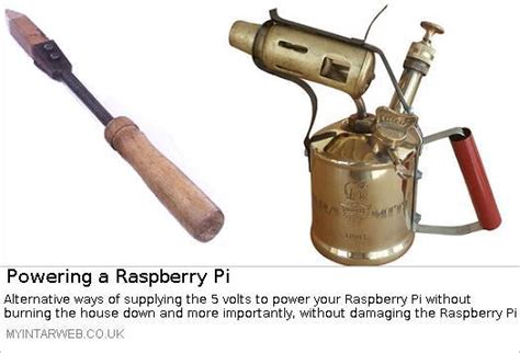 powering a raspberry pi myintarweb
