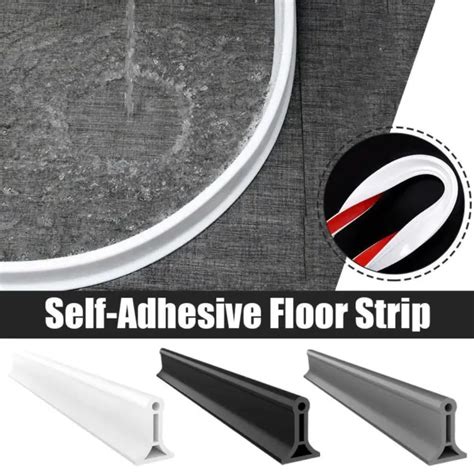 Bathroom Water Stopper Strip Waterproof Toilet Washing Machine Dry Wet
