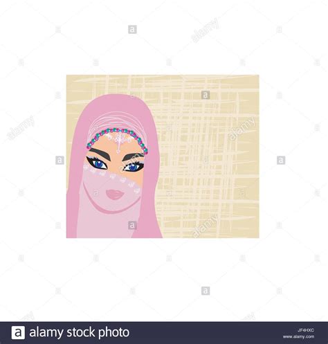 South India Muslim Girls Stock Vector Images Alamy