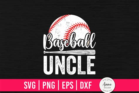 Baseball Uncle Graphic By Anna Design · Creative Fabrica