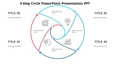 4 Step Circle Powerpoint Presentation Ppt Pptuniverse