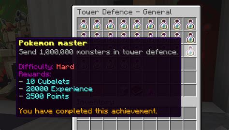 Java Tower Defense Achievement Reward Modification Cubecraft Games