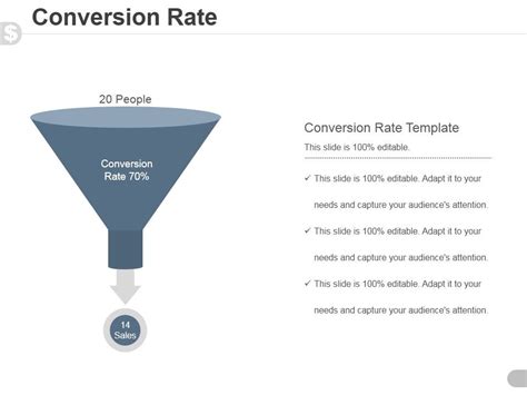 Conversion Rate Template Ppt PowerPoint Presentation Images
