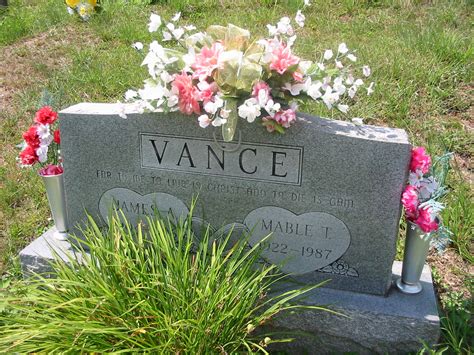 James A Vance 1904 1996 Find A Grave Memorial