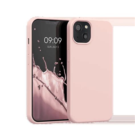 Pink Sand Silicone IPhone 14 Case IPhone 14 Silicone Cover
