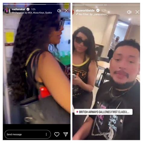 Nadia Nakai And Aka Enjoys Their British Airways First Class Treatment