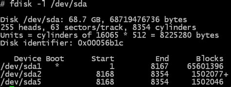 Convert Fdisk Output From Headssectors And Cylinders