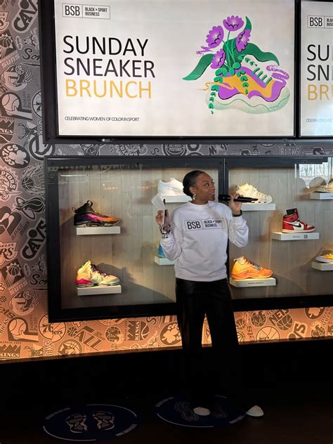 I Had An Incredible Opportunity To Volunteer For Black In Sport Business Bsb Sunday Sneaker