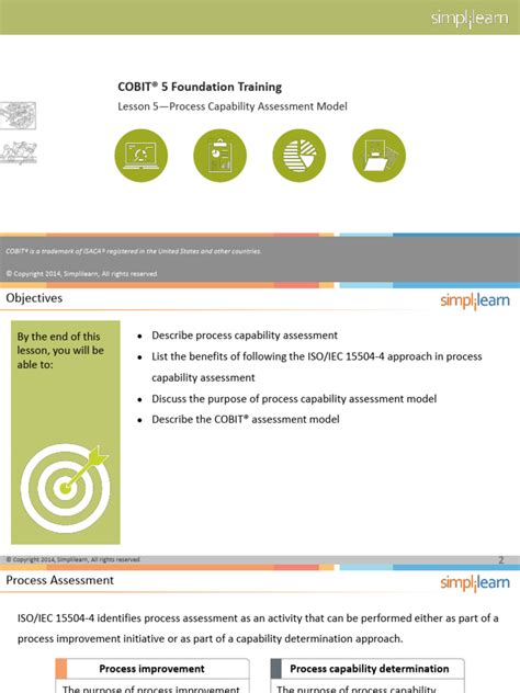 Lesson 50 Process Capability Assessment Model V2 Pdf Cobit Information Technology Management