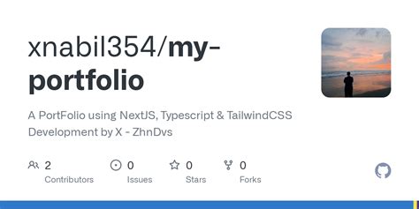 GitHub Xnabil354 My Portfolio A PortFolio Using NextJS Typescript