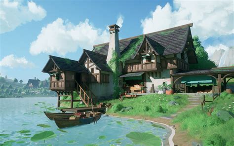 魔灯风格化班学员作品 Chase 魔灯游戏场景 魔灯游戏场景 哔哩哔哩视频