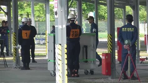 秋川地区 自衛消防審査会 栄光の杜隊 YouTube