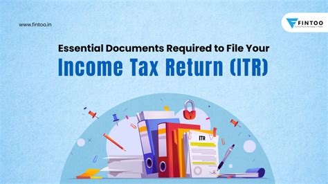 Documents Required To File Income Tax Return ITR Fintoo Blog