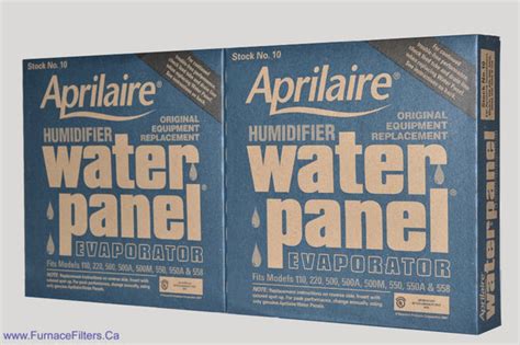 Aprilaire 10 Humidifier Water Panel Fits Model 500 500a 550 550a 558 110 220 Package Of 2
