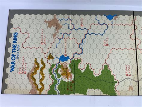 Vintage 1977 Spi War Of The Ring Role Playing Game Based On J R R