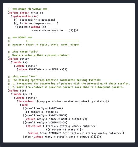 Monadic Parser Combinator Library Jared Clarke Posted On The Topic Linkedin
