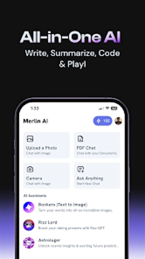 Merlin Chat With Ai Gpt 4 Per Android Download