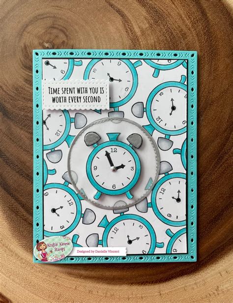 Kraftin Kimmie Stamps May Stamp Of The Month Ticky Tock