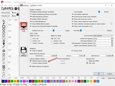 Camera Not Displaying After Version Update To 14 Cameras Lightburn Software Forum
