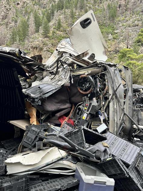 Rock Slide On Highway 40 Delays Semi Crash Cleanup On Eastbound I 70 On