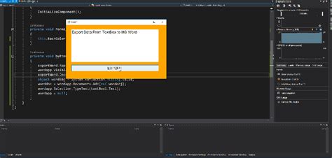 Export Data From Textbox To Ms Word In C Programming Pseudocode
