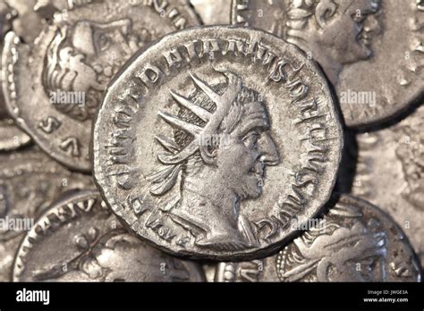 Pièces De Monnaie Romaines Banque De Photographies Et Dimages à Haute