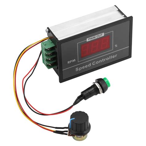 6 60v 12v 24v 36v 48v 30a Pwm Dc Motor Speed Controller Digital Regulator Variable Speed Switch