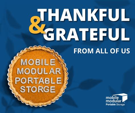Mobile Modular Portable Storage On Linkedin Thanksgiving2023 Gratitude Portablestorage