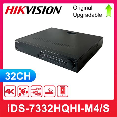 Original Hikvision Ids 7332hqhi M4 S Turbo Hd Dvr Hdtvi Ahd Cvi Cvbs Ip