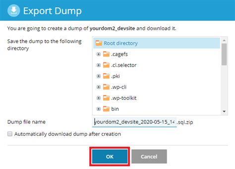 How To Create Import Or Export A Mysql Database On Plesk Hosting