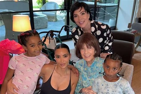 Kim Kardashian Gives A Glimpse Into Her Mothers Day Celebration