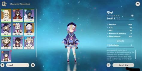Genshin Impact Starter Account Asia Ar 10 Qiqi Account Video