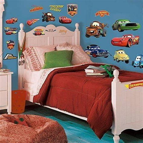 Lightning Mcqueen Sticker Bed