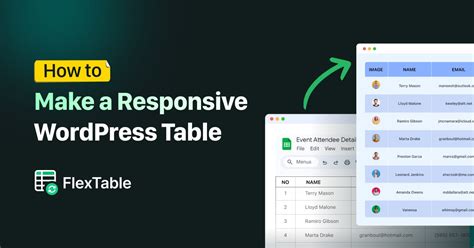 Mastering Flextable How To Make Responsive Wordpress Table