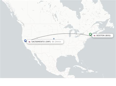 Direct Non Stop Flights From Boston To Sacramento Schedules
