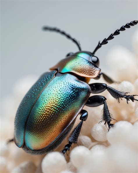 A Close Up Of A Beetle Shell An Intricate View Of A Beetle S She Stock