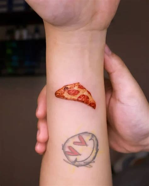 17 Delicious Pizza Tattoo Ideas Thatll Make You Crave More Ink