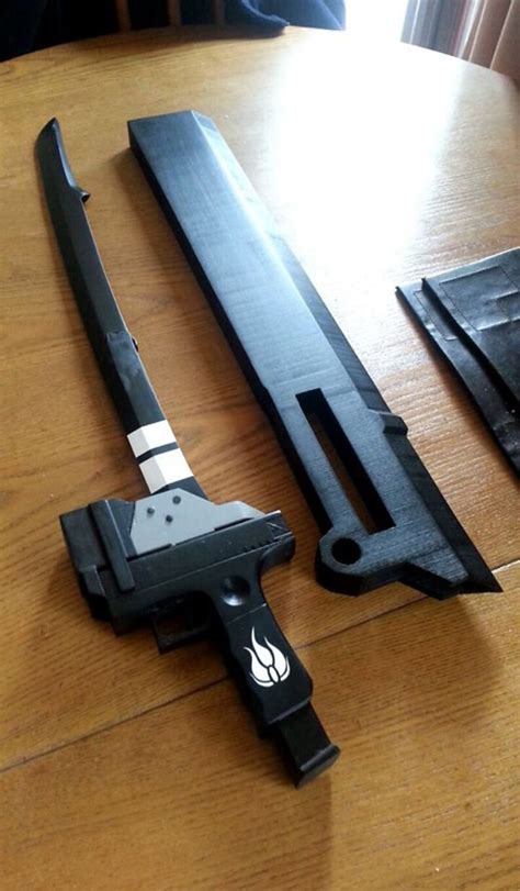 Blake Belladonna S Gambol Shroud From Rwby D Printed Etsy