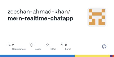 GitHub Zeeshan Ahmad Khan Mern Realtime Chatapp
