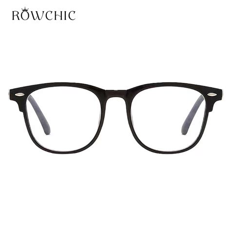 Replaceable Lenses Anti Radiation Eye Glasses For Woman And Man Black
