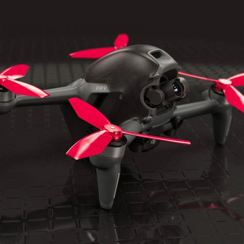 Dji Fpv Ludicrous Upgrade Propeller Set X4 Red Master Airscrew
