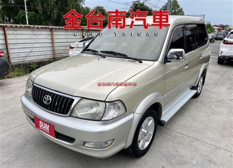 中古車 特價附全額發票 Gl 全車原鈑件 後座冷氣 車側踏板 里程保證 可全貸 不用殺價就很便宜toyota 豐田zace Surf
