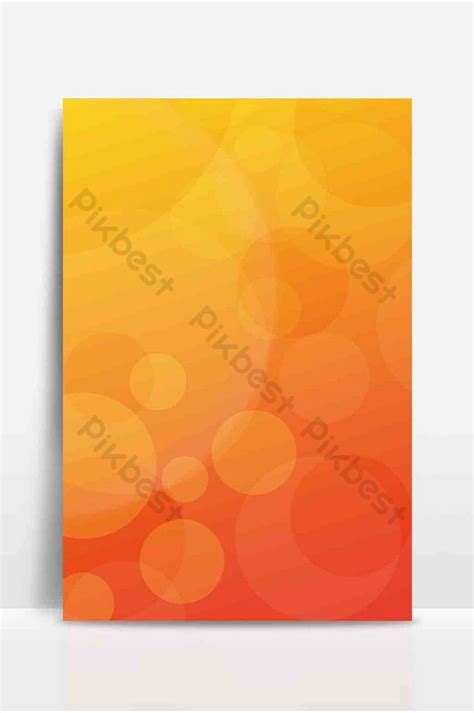 Orange Yellow Gradient Shiny Circle Dreamy Beautiful Poster Background Backgrounds Psd Free