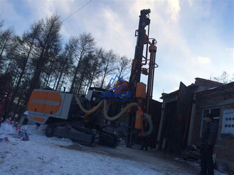 Sda 44 Automatic Integrated Air Dth Hammer Rig Built In Air Compressor