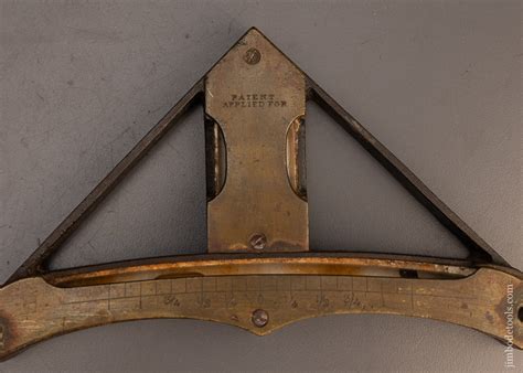 Rare Patented Level And Inclinometer 113202g As Of Sept 30 Jim Bode