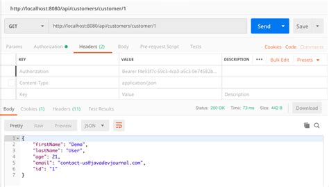 Spring Boot Oauth2 Securing Rest Api Java Development Journal