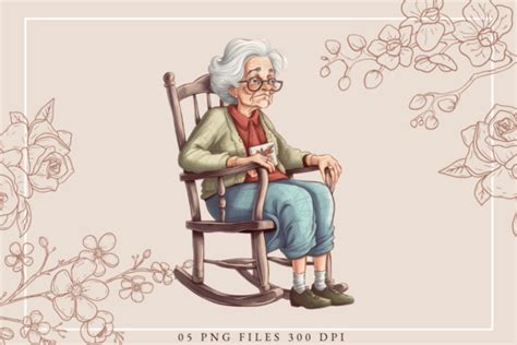Grandma In Rocking Chair