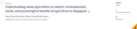 科学网—ssci期刊local Environment，着眼环境正义与可持续性 Taylor And Francis 学术服务的博文